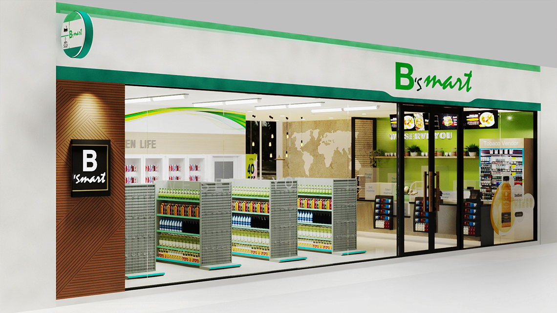 Xây dựng ý tưởng cho chuỗi cửa hàng B’s mart Vietnam – Thi công công ...